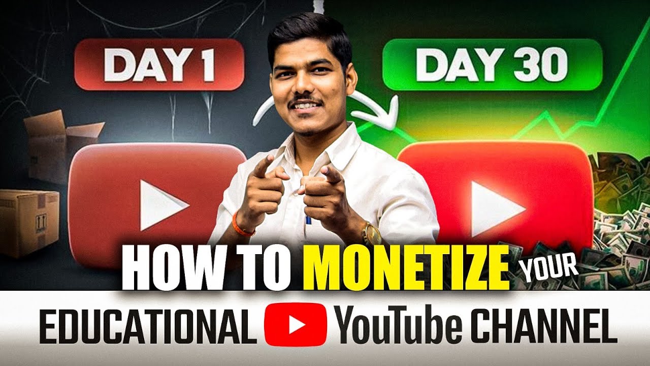 How to Monetize Educational YouTube Channel | Grow Educational Channel ...