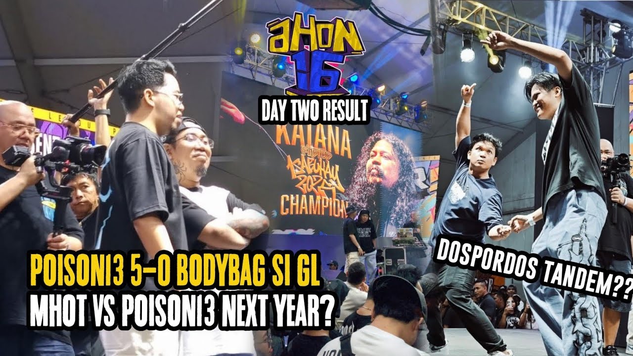 FLIPTOP AHON 16 DAY TWO RESULT | KATANA ISABUHAY 2026 CHAMPION - YouTube