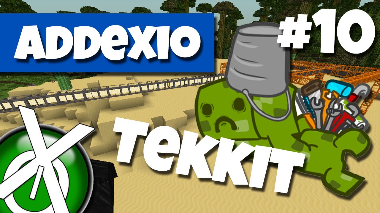 Tekkit med Addexio - Ep 10, Oppgraderte Maskiner 2 - YouTube