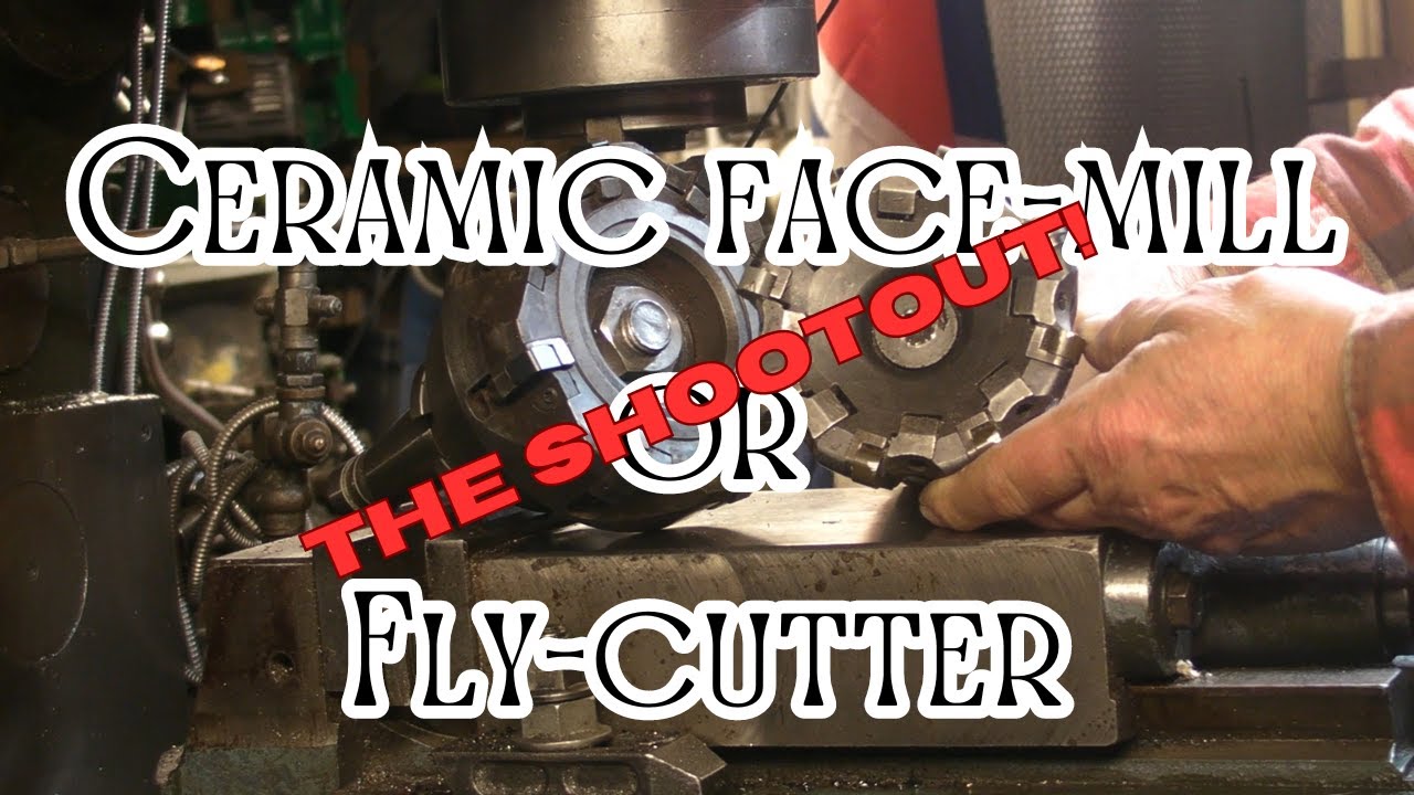 Ceramic tipped face-mill - YouTube