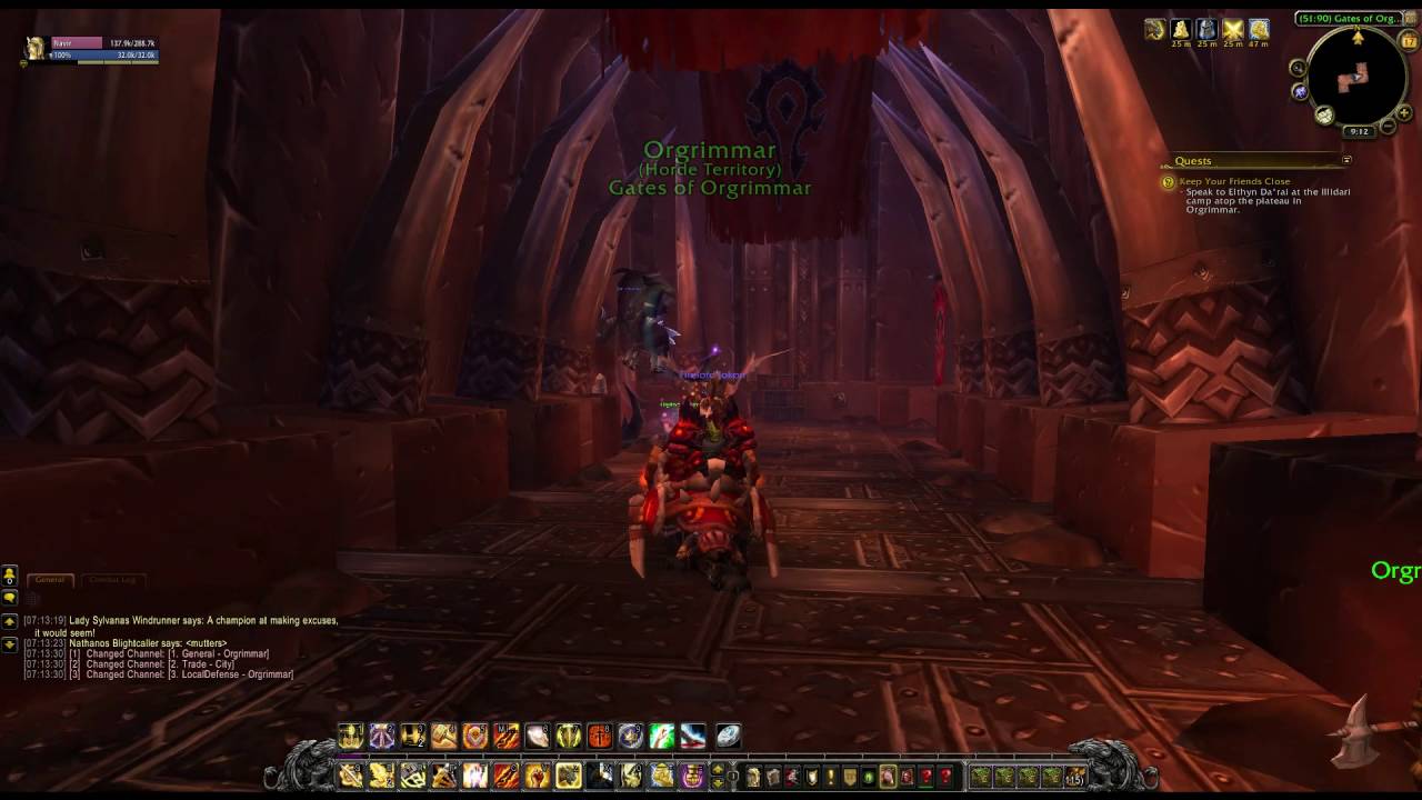 Keep Your Friends Close WoW Quest - YouTube