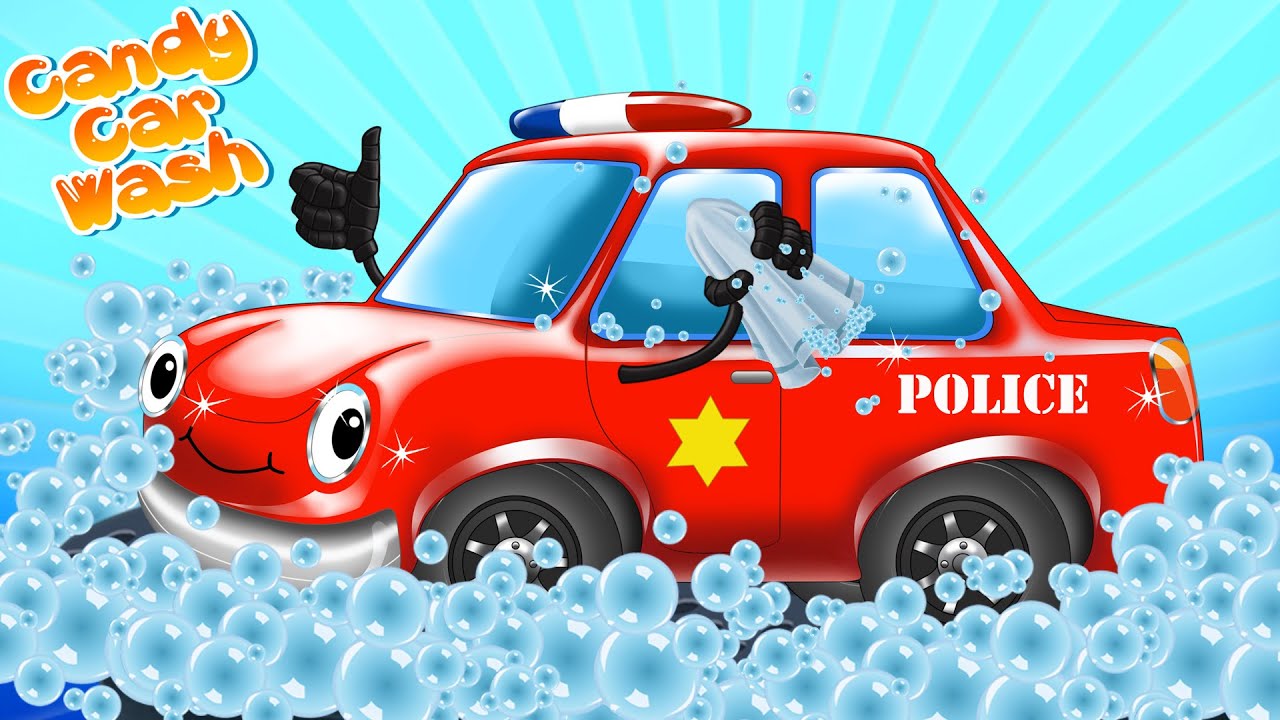 Police Car | Car Wash - YouTube
