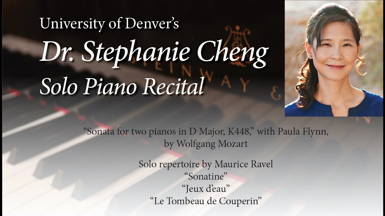 Guest Artist Recital: Dr. Stephanie Cheng - YouTube