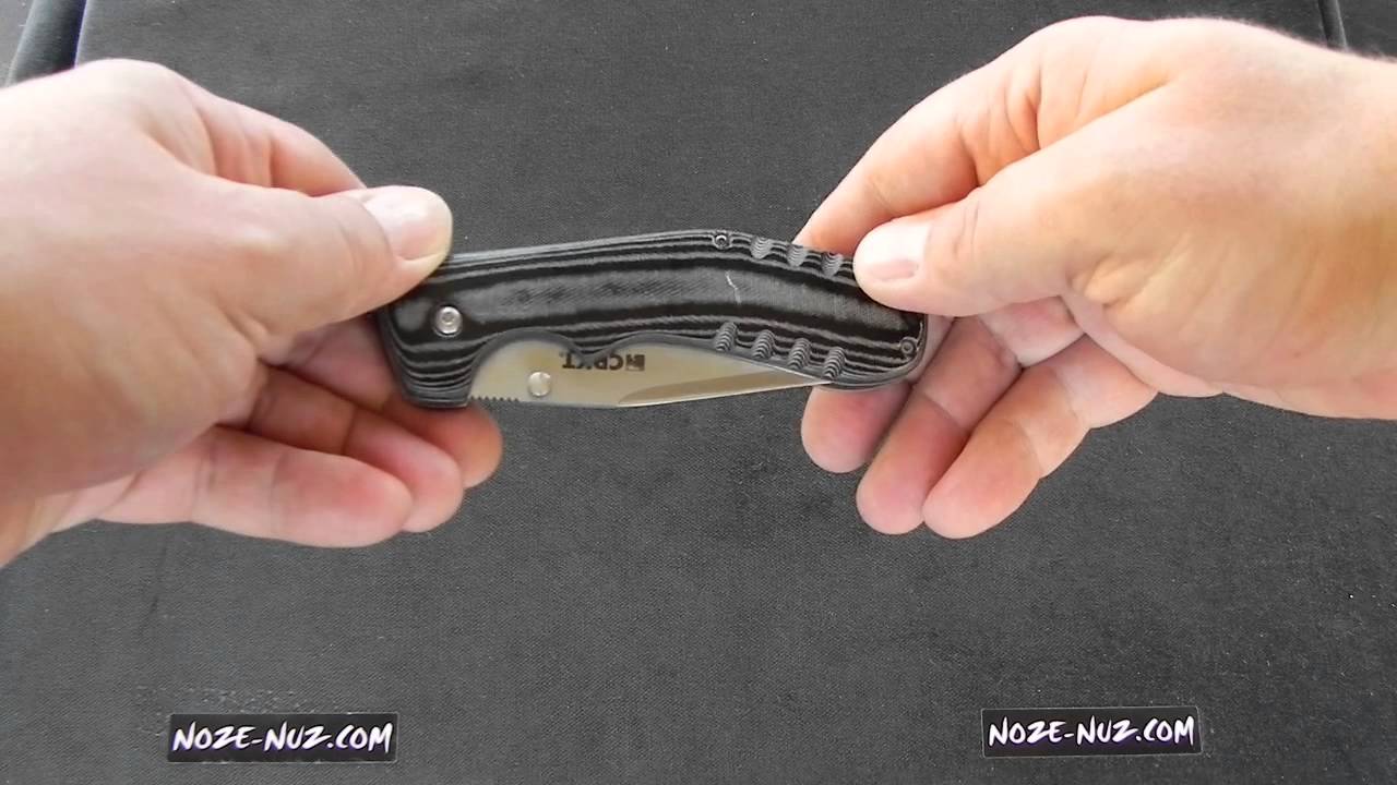 CR4030 CRKT Folding Razel 4 3/4" - YouTube
