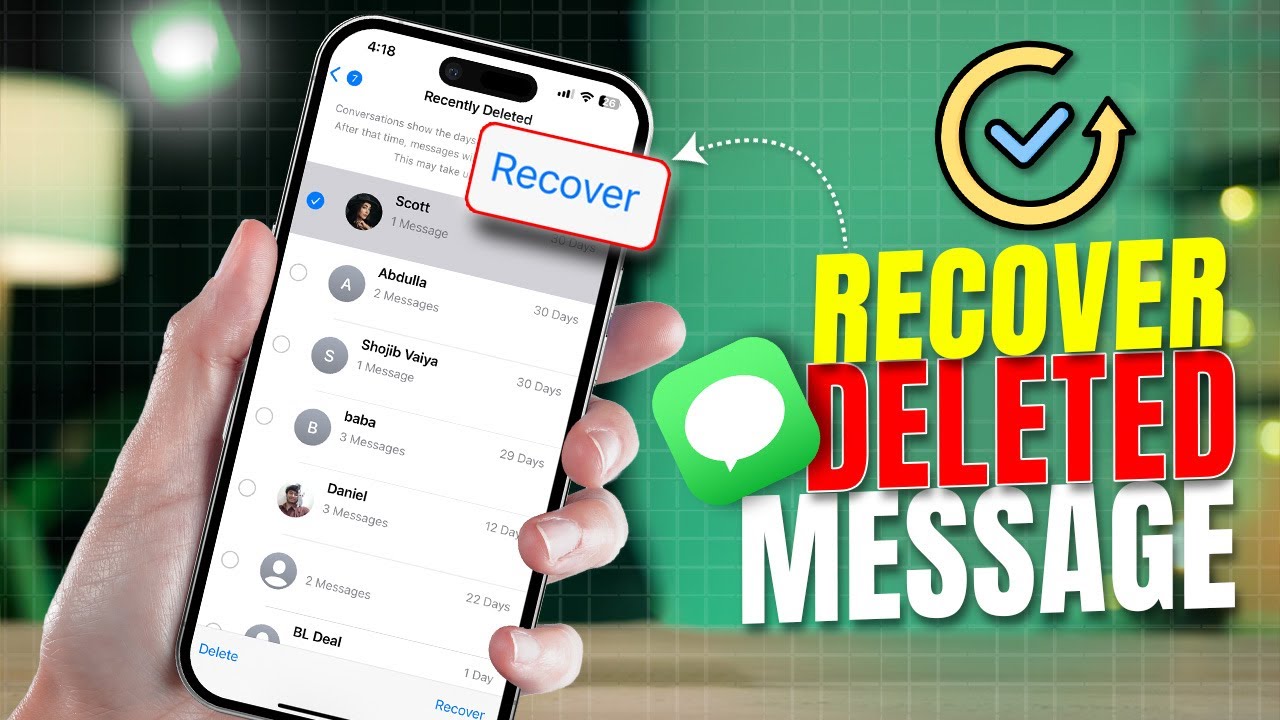 How to Recover Deleted Messages on iPhone | Restore Texts & iMessages ...
