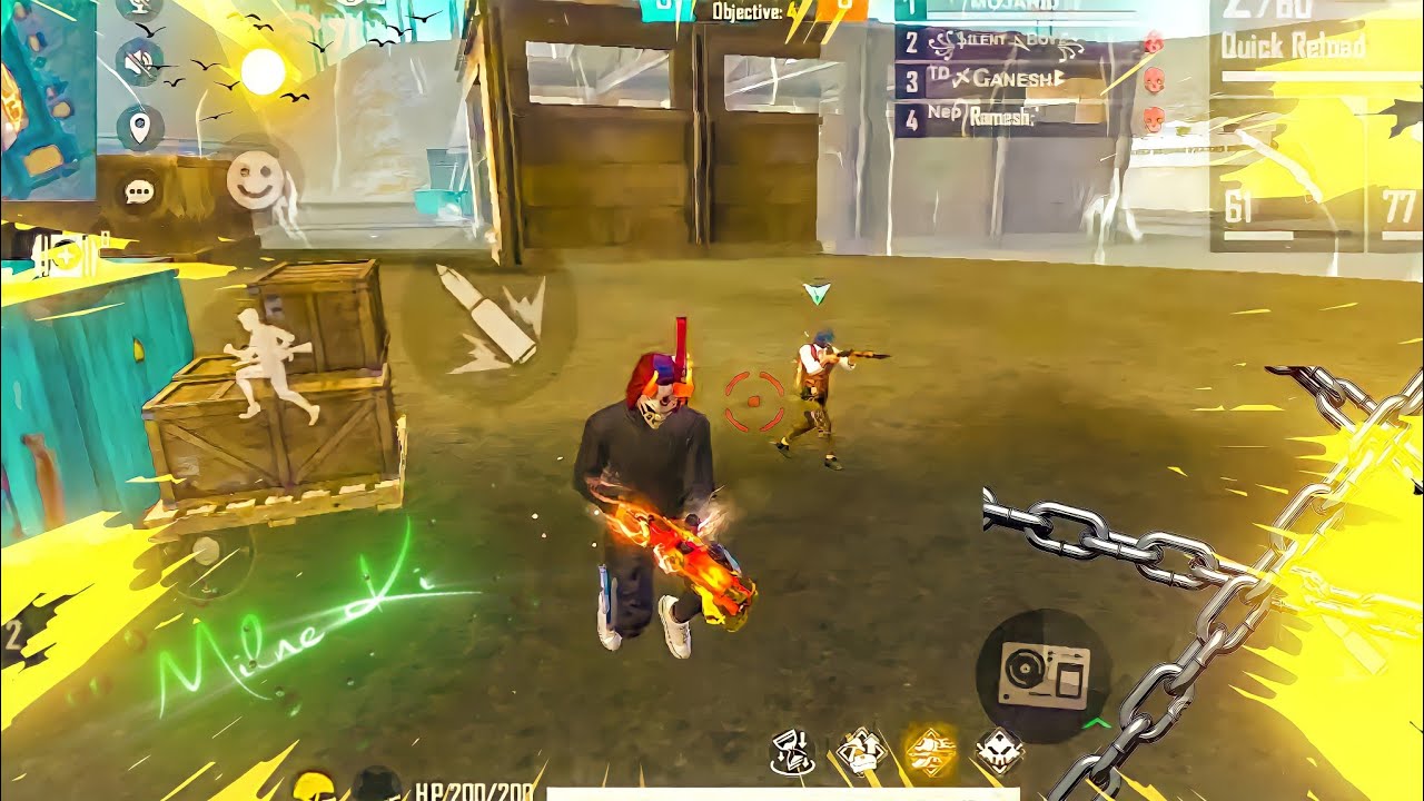 FF Status 😍 FF 4k Status 😘 Free Fire whatsapp Status || FF Attitude ...