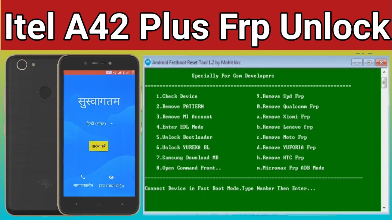 Itel A42 Plus Frp Unlock | Itel A42 Plus Frp Bypass | Spd Frp Bypass ...