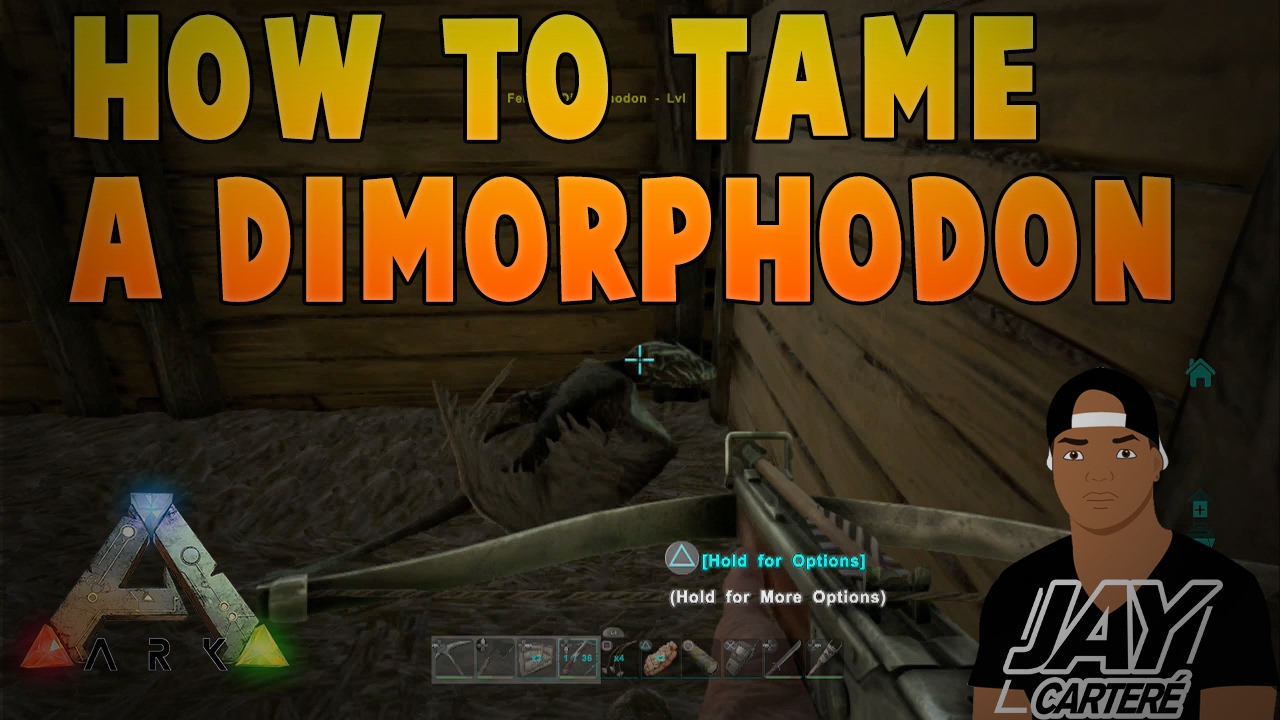 Ark Survival Evolved PS4 Tutorial - How To Tame A Dimorphodon - Easy ...