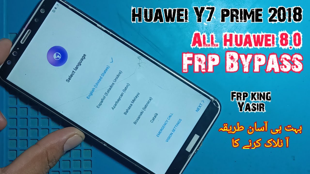 Huawei Y7 Prime Frp bypass Android 8.0 | Y7 frp unlock | All Huawei ...