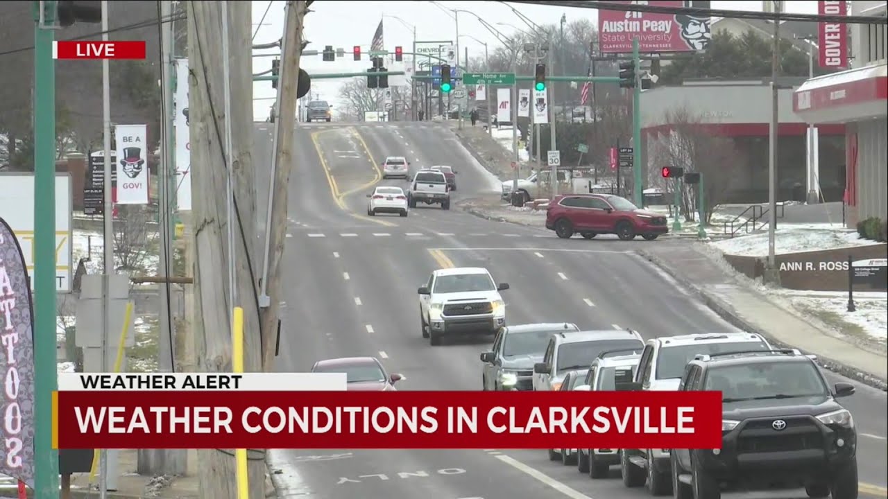 Weather conditions in Clarksville - YouTube