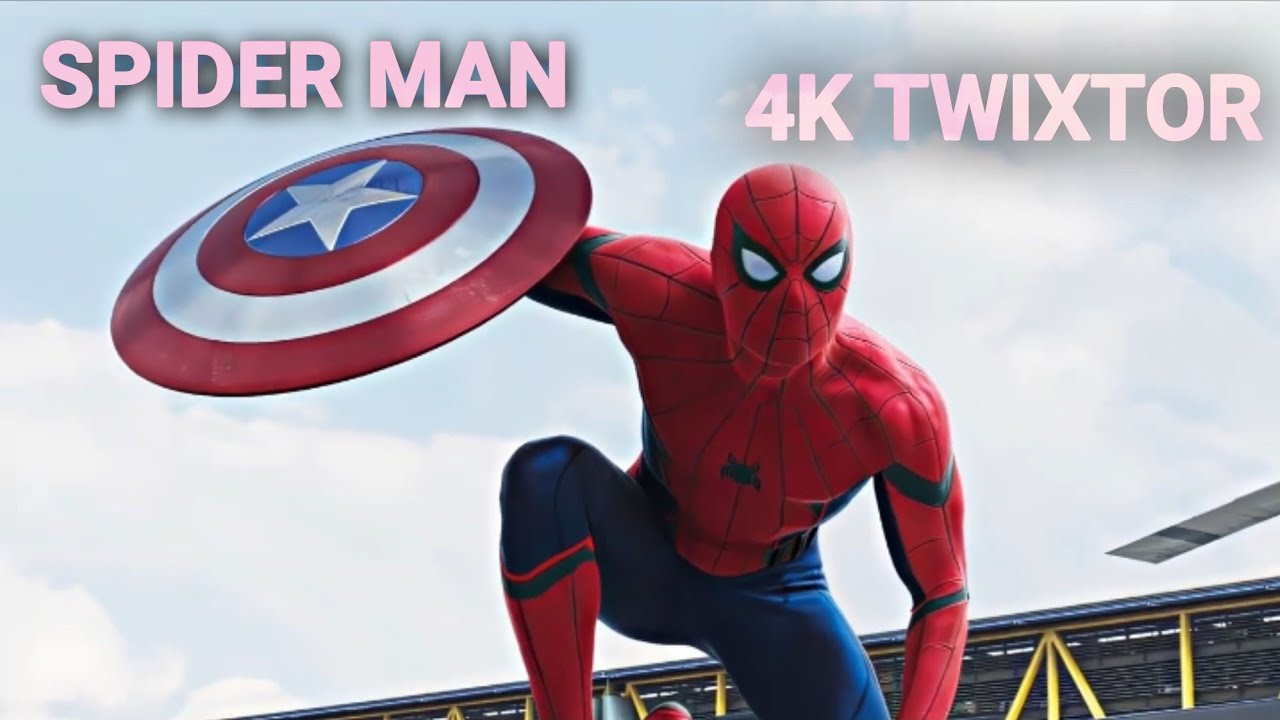 Spider Man 4K Scene Pack Tom Holland Part 1 - YouTube