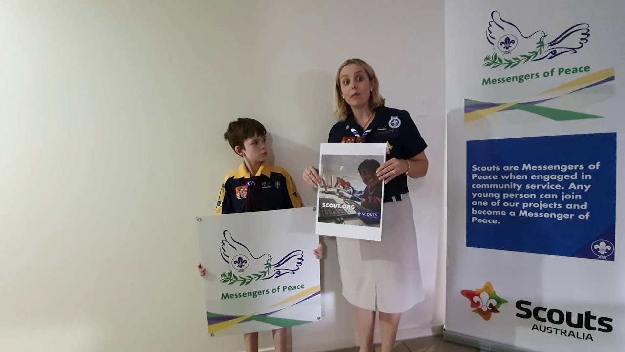 Scouting at Home - Messengers of Peace Project - YouTube