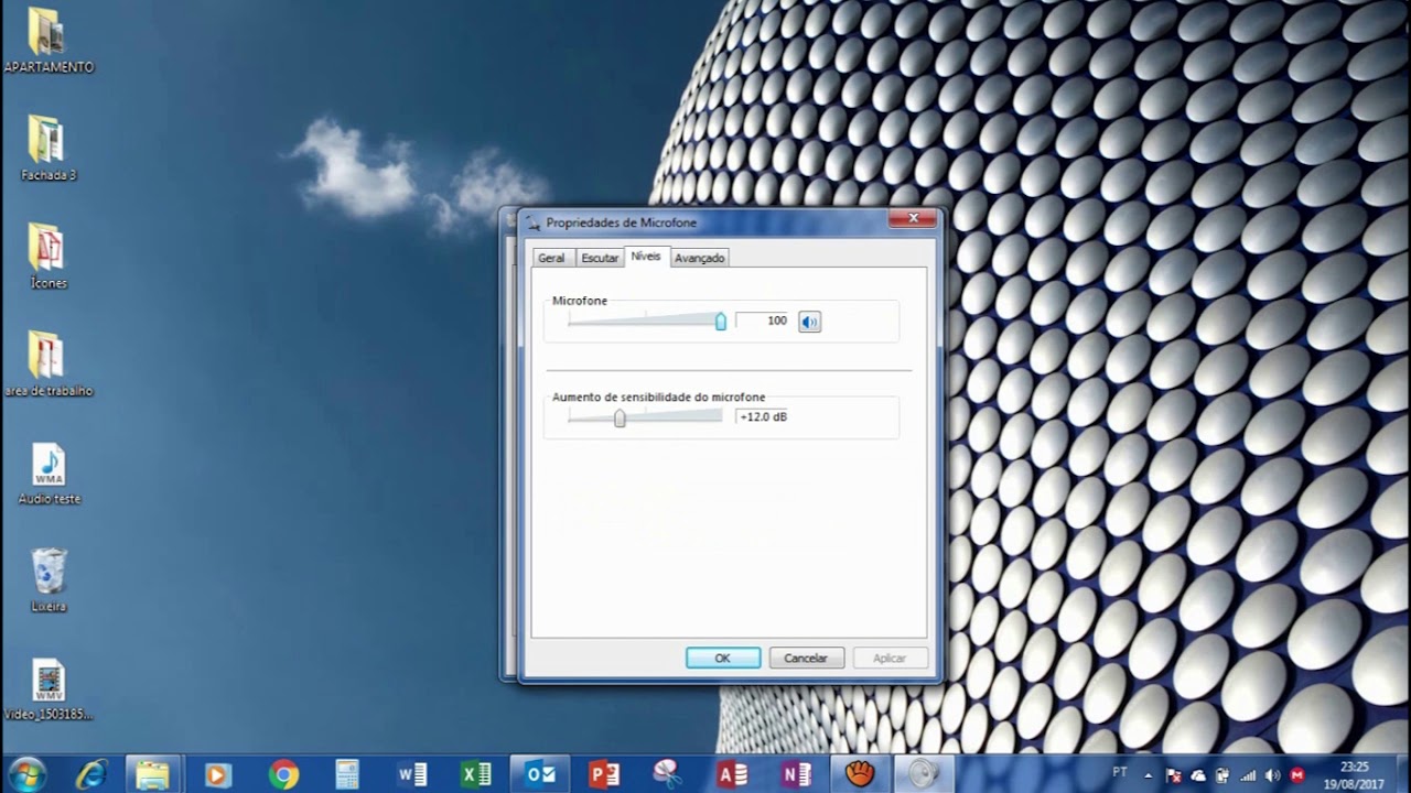 Como configurar o microfone do windows e melhorar o seu áudio - YouTube