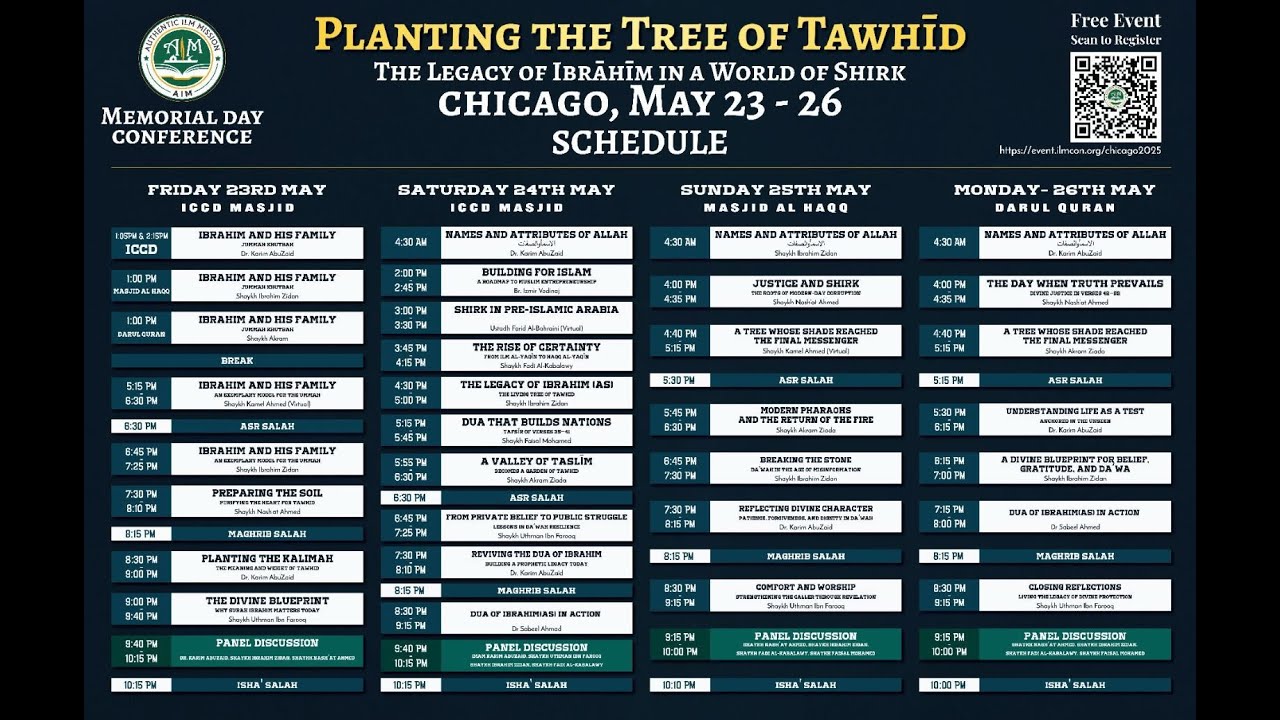 Planting the Tree of Tawheed - The legacy of Ibrahim - From Masjid ...