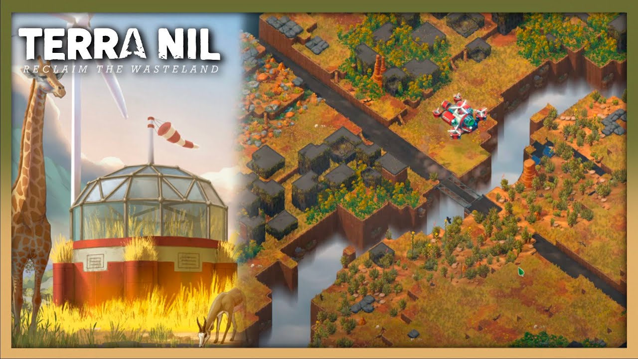 Restoring a toxic, burning canyon to its former glory!- Terra Nil ...