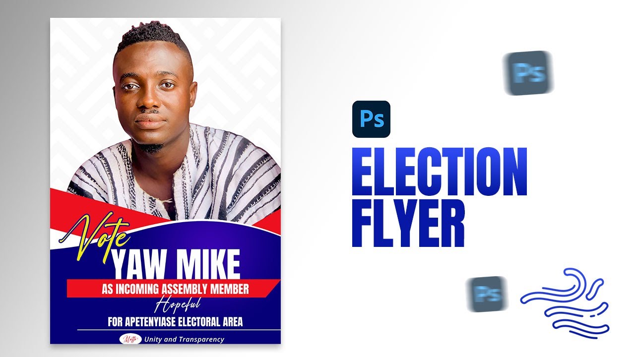 How to Design Election Flyer for Assembly Member 2023 - YouTube