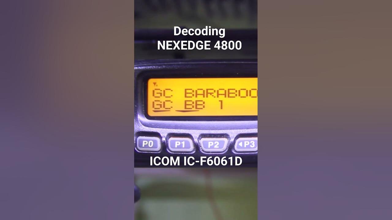 Deciding NXDN Trunking with a ICOM Radio #NXDN #Trunking #Digital #IDAS ...