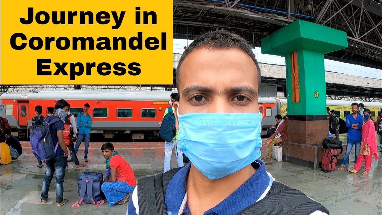 12841 train | Coromandel express full journey | Coromandel - YouTube