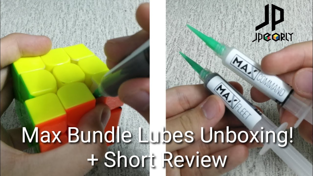 Max Bundle Lubes Unboxing + Short Review! | jpearly.com - YouTube