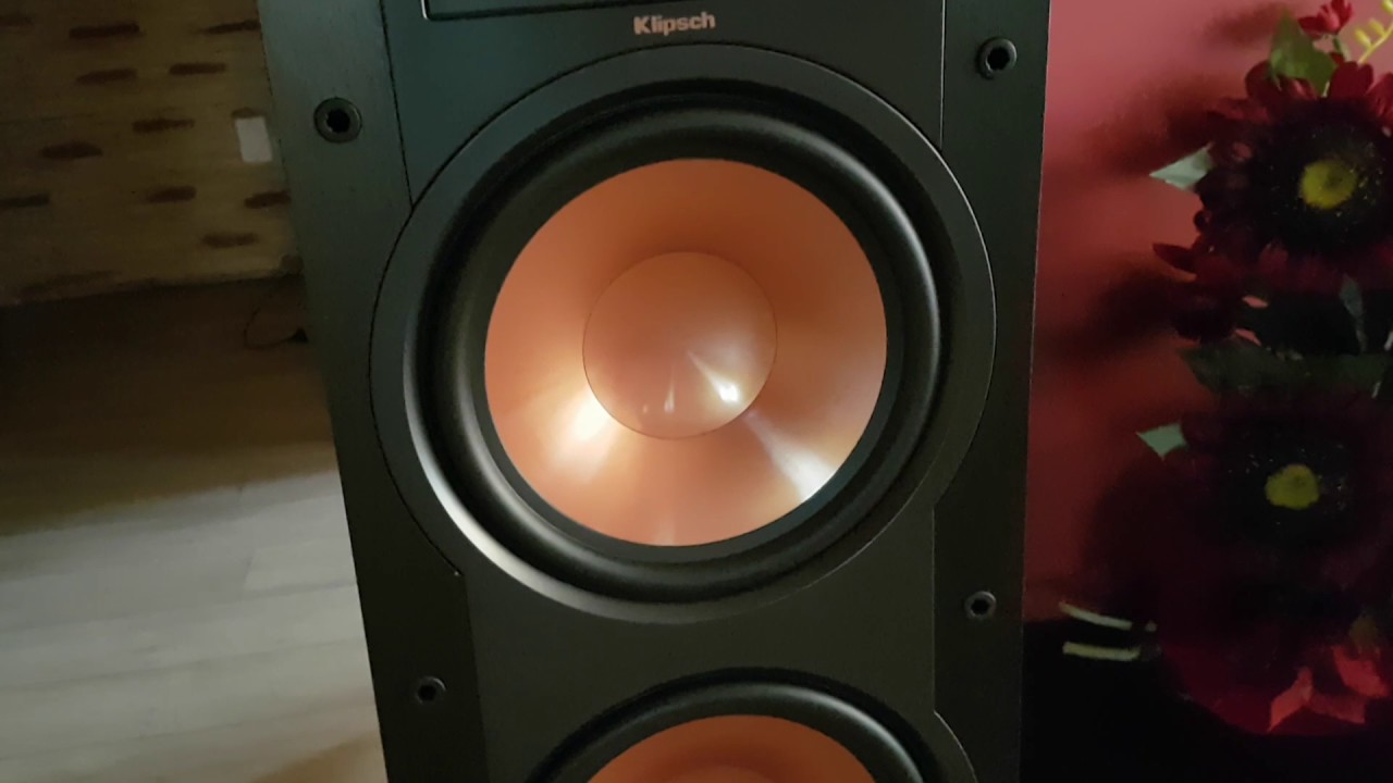 Onkyo TX 8150 + Klipsch R28f - YouTube