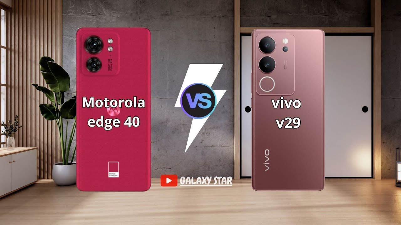 Motorola Edge 40 vs Vivo V29 - YouTube