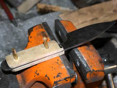 Hand made knife making project in 3 hours - YouTube