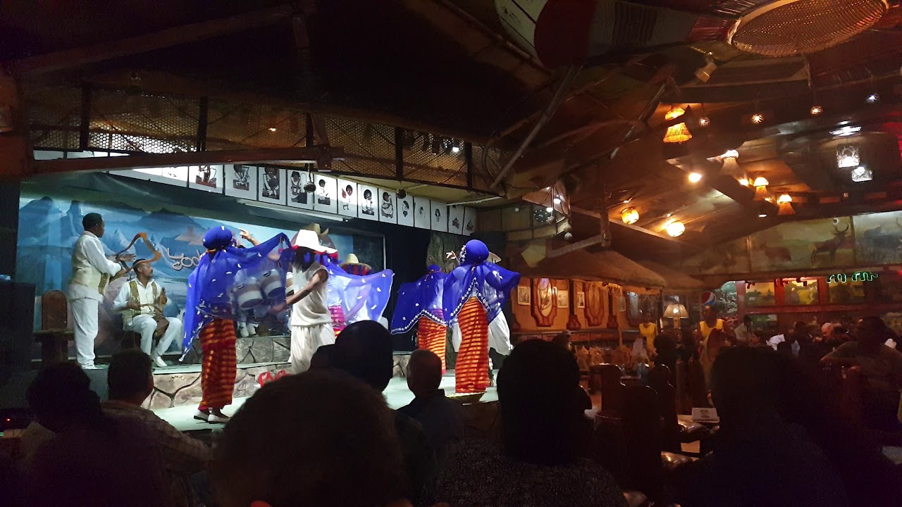 Yod Abyssinia Traditional Restaurant - show Ethiopia restaurant - YouTube
