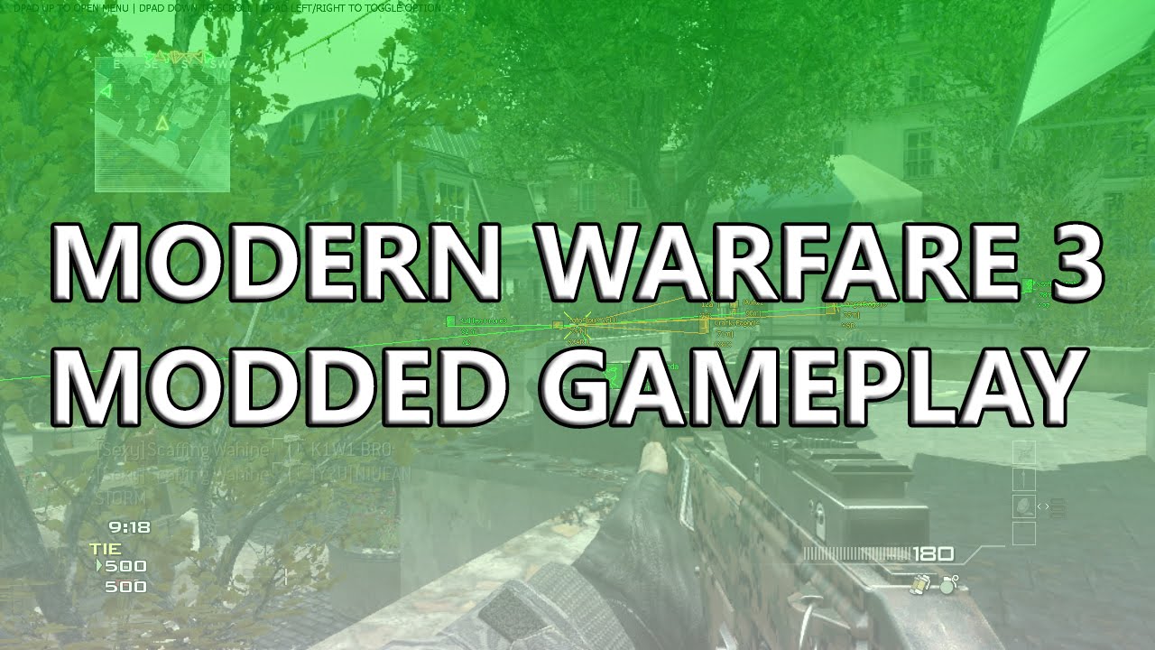 Modern Warfare 3 - Modded Gameplay - YouTube