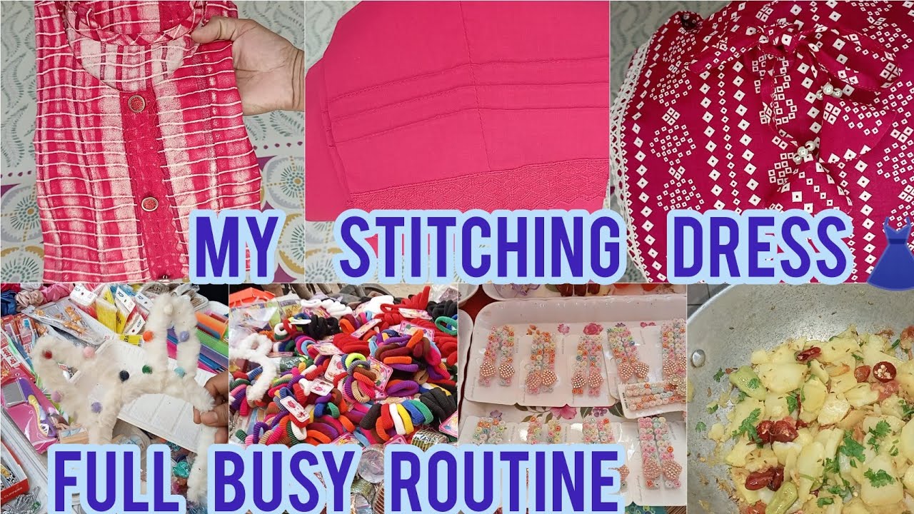 My Stitching 👗 Ap k | Q /A Husband Ke Jane Ke Baad | Full Busy Routine - YouTube