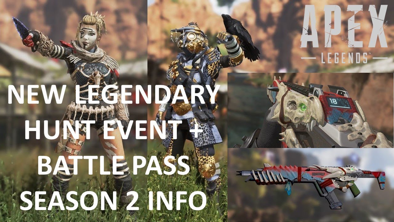 Legendary Hunt Event + BP Season 2 News (Apex Legends) - YouTube