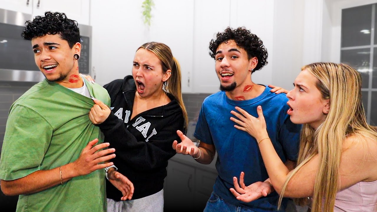"WE'RE GOING ON A TWO MAN" PRANK ON OUR GIRLFRIENDS! - YouTube