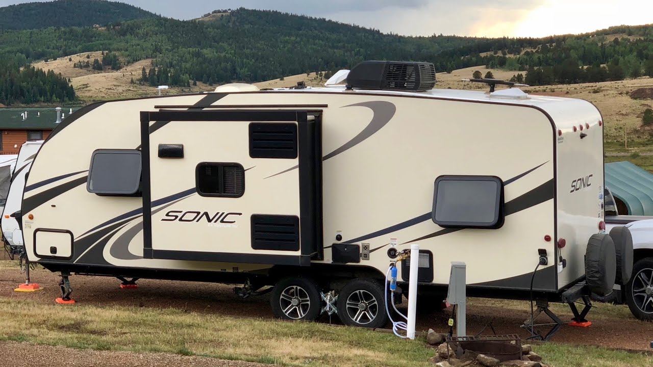 2017 Sonic 234VBH Bunkhouse Owner Tour. - YouTube
