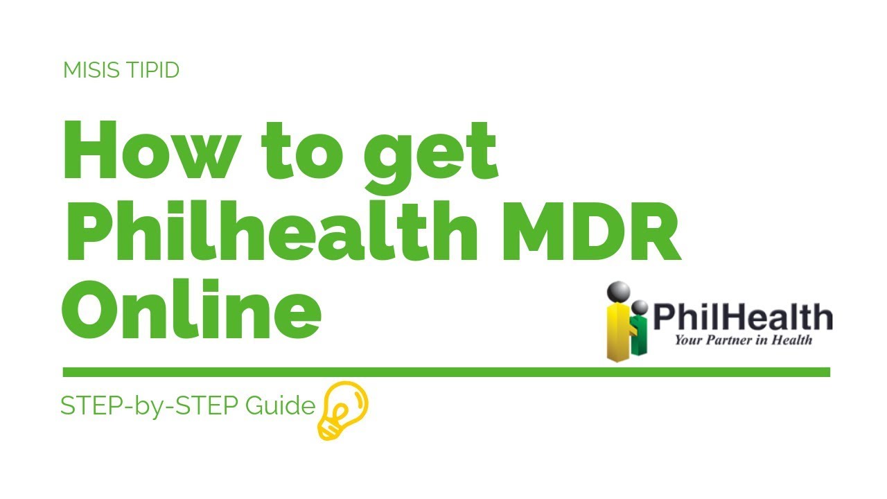 How To Get Philhealth MDR Online YouTube how-to-get-philhealth-mdr-online-youtube