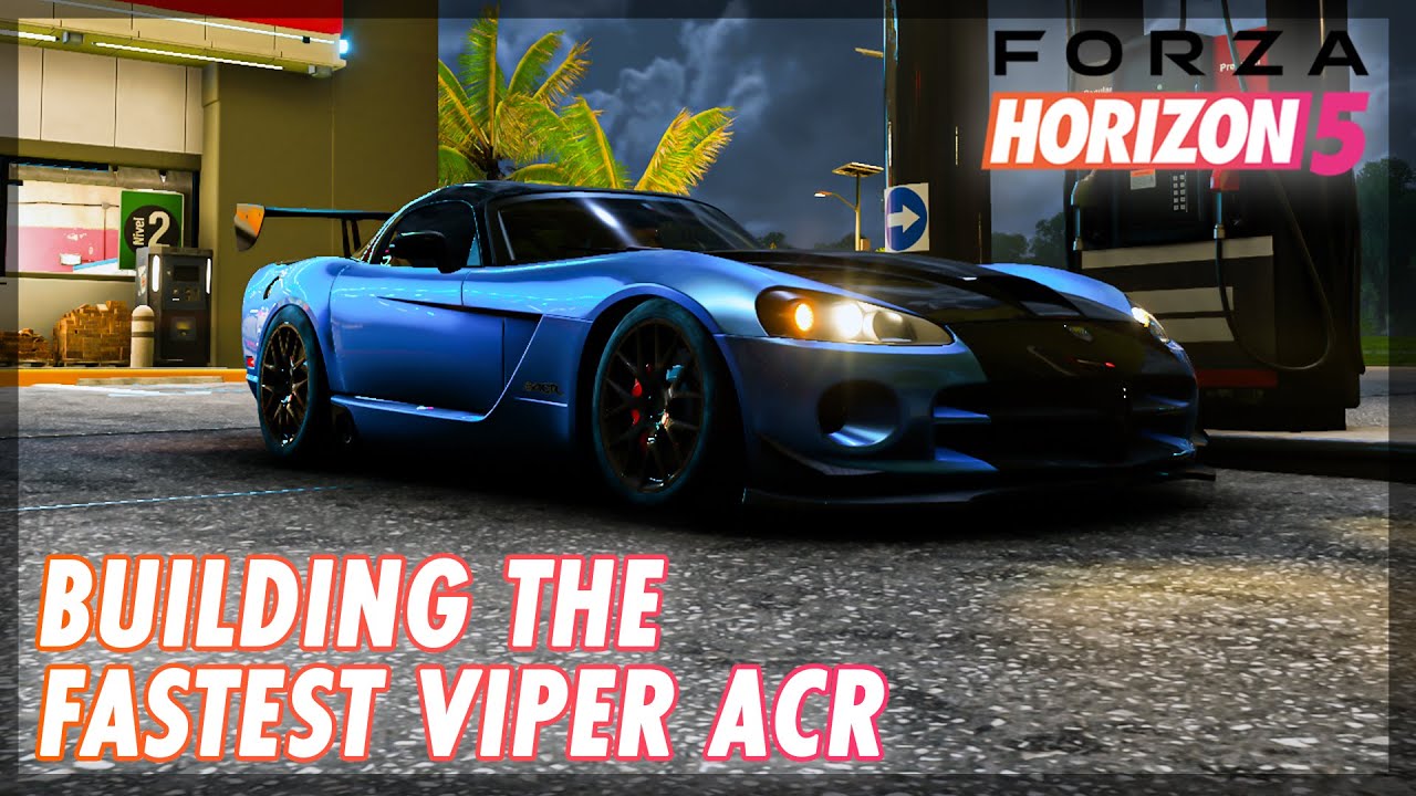 Forza Horizon 5 - Building My Dream American SUPERCAR! - YouTube