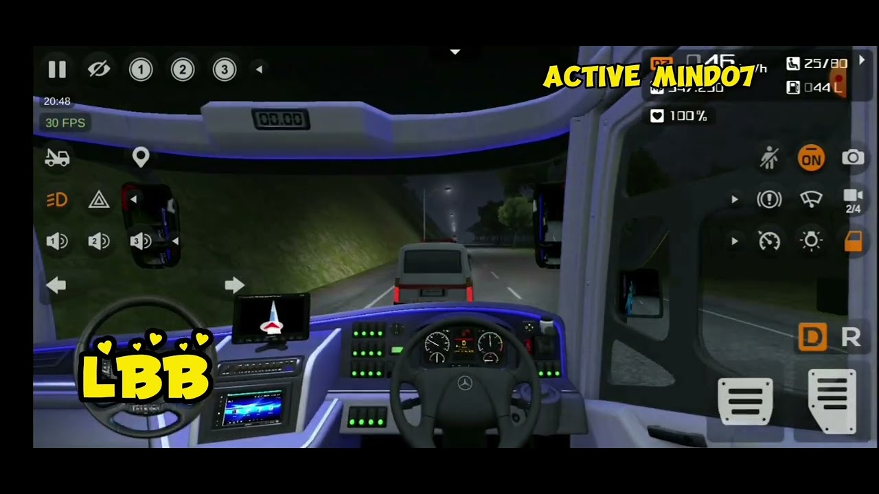 Part-2:Marcopolo Paradise g8 1800DD Bus Driving_Driver Cabin Driving ...