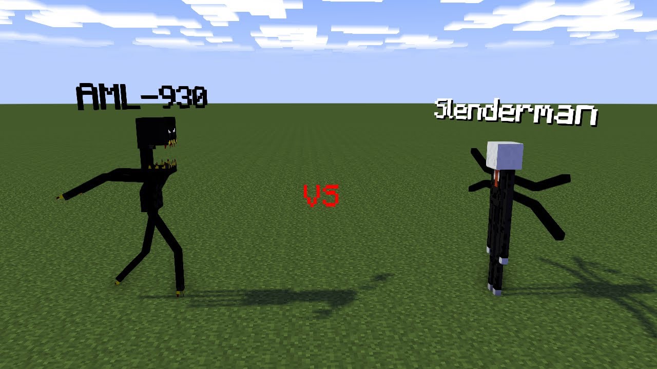 AML-930 VS Slenderman (Rematch) - YouTube