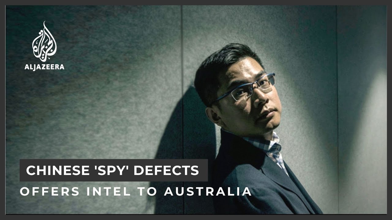 Defecting Chinese 'spy' 'offers' trove of intel to Australia - YouTube