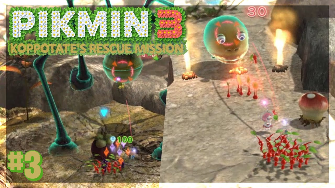 Pikmin 3 Deluxe: Koppotate's Rescue Mission DLC - The Drake's Terrible ...