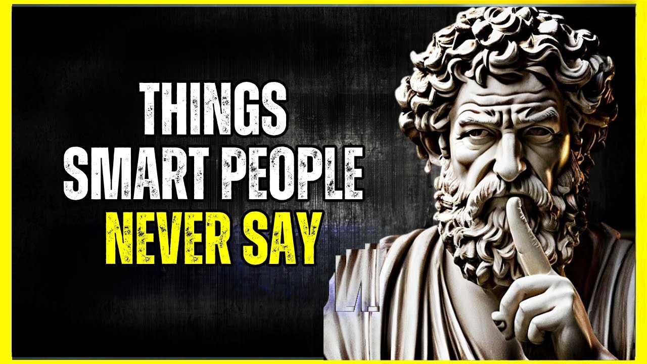 7 THINGS SMART PEOPLE NEVER SAY - YouTube