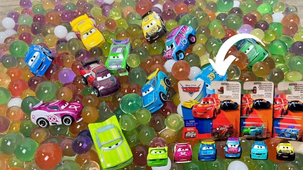 Unboxing Mattel Mini Racer Cars 3 On The road, Next-Gen racers Pixar ...