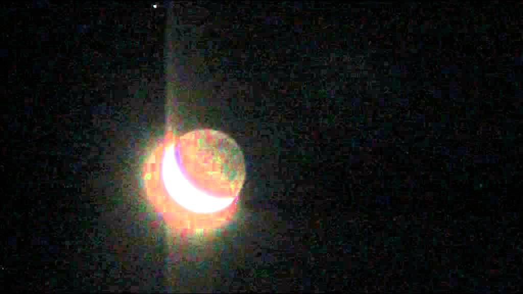 Moon Crescent - Camera Exposure Settings Demonstration - YouTube