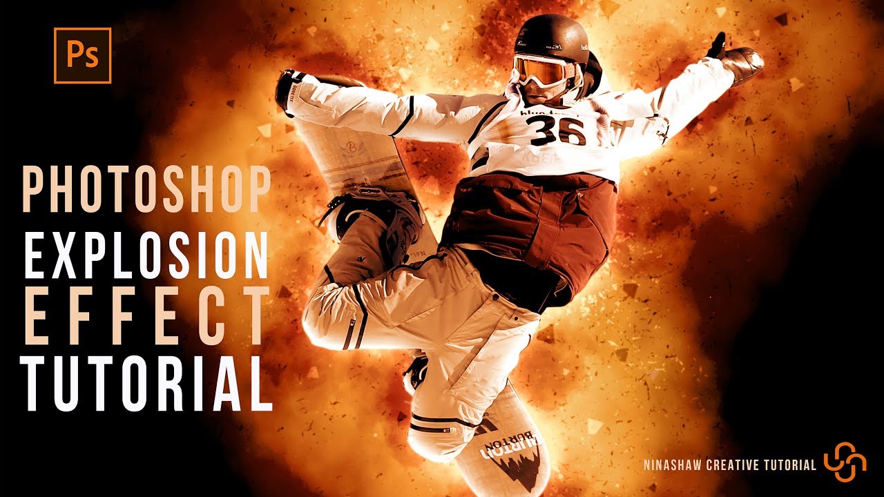 How to Create a Realistic Explosion | Photoshop Tutorial - YouTube