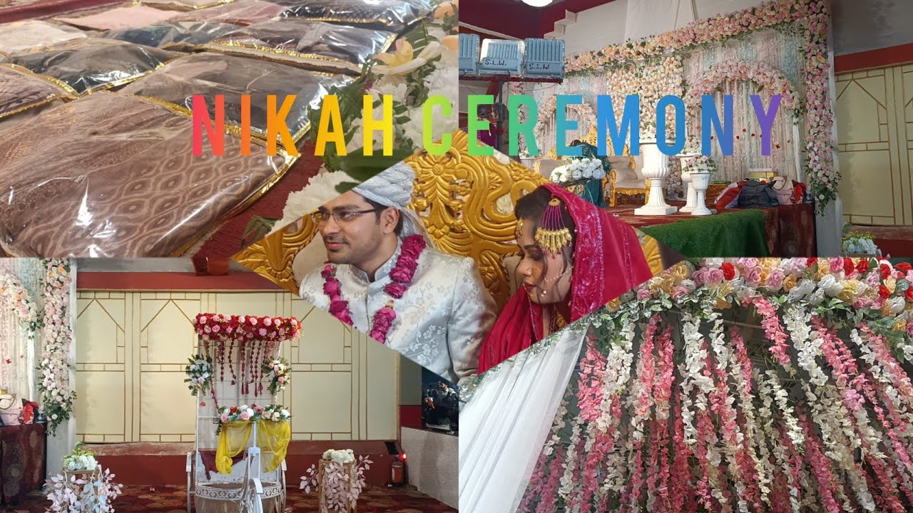Today's nikah ceremony|delicious food || - YouTube