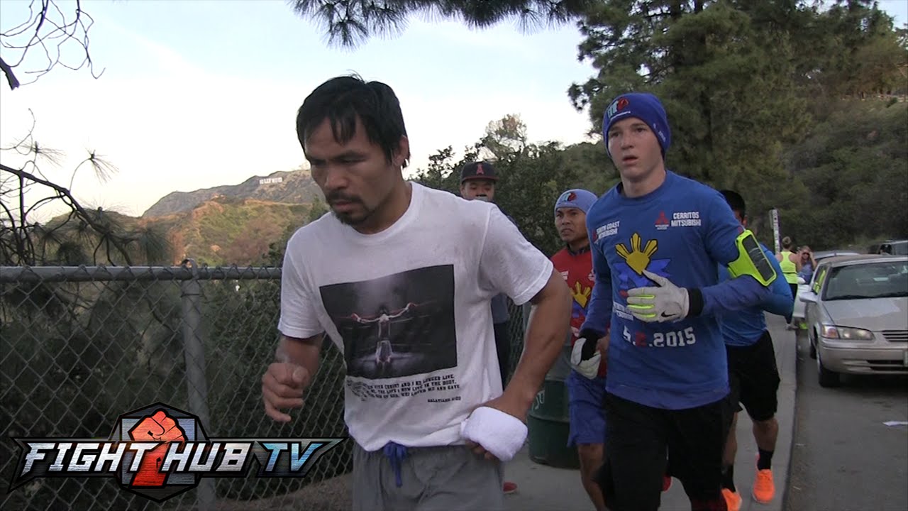 Watch us try to run with Manny Pacquiao & get smoked during his last ...