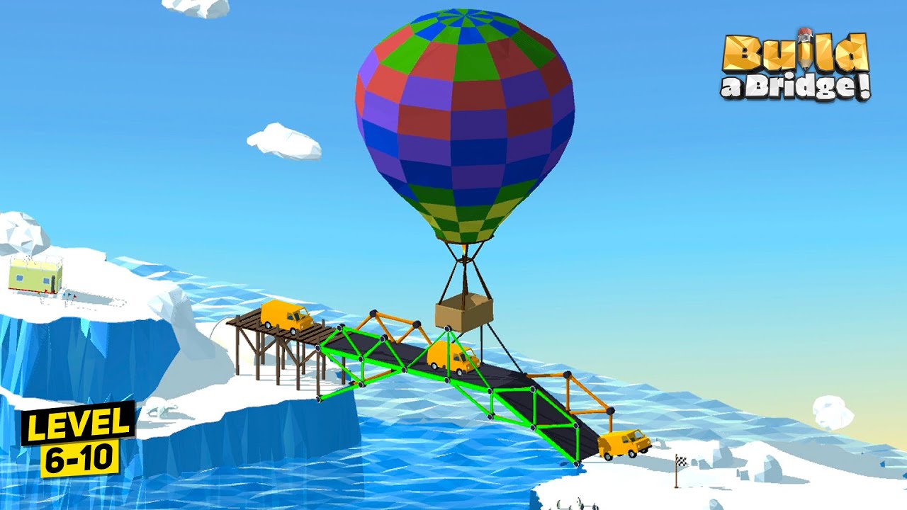 Build a Bridge (Level 6-10) Android Gameplay - YouTube