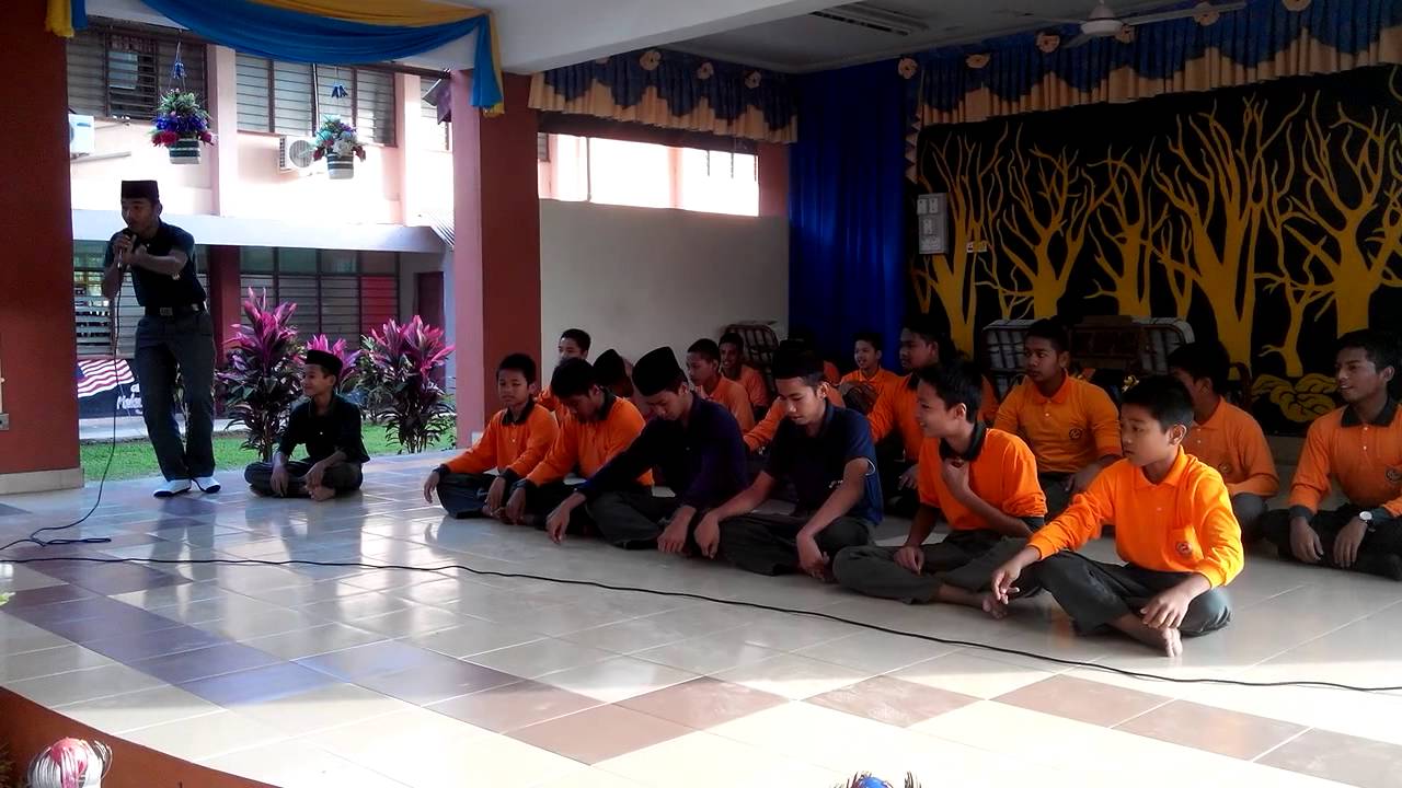Persembahan dikir barat SMK DAMAK minggu anti dada - YouTube
