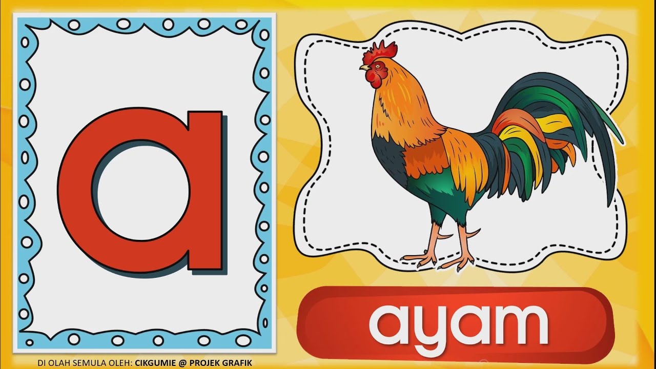 Lagu ABC Huruf Kecil - YouTube