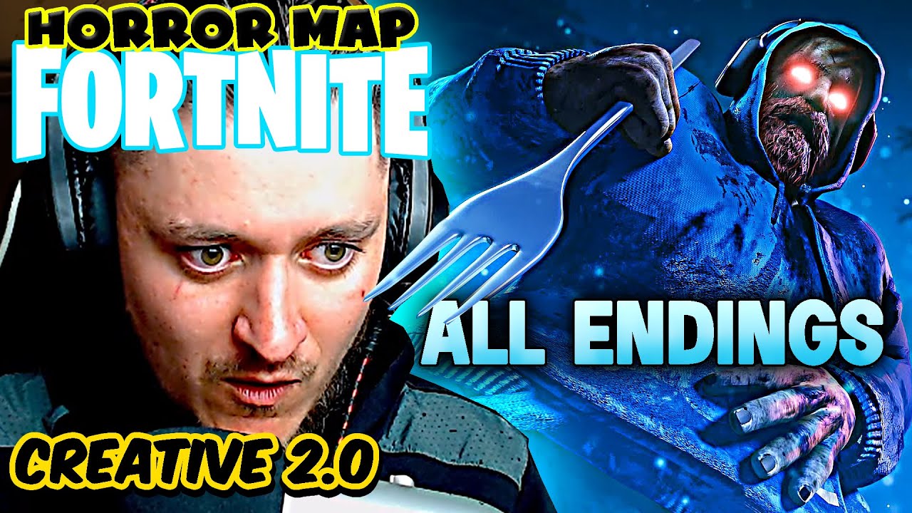 Escape Caseoh Fortnite (All Endings) : Creative 2.0 Horror Map - YouTube