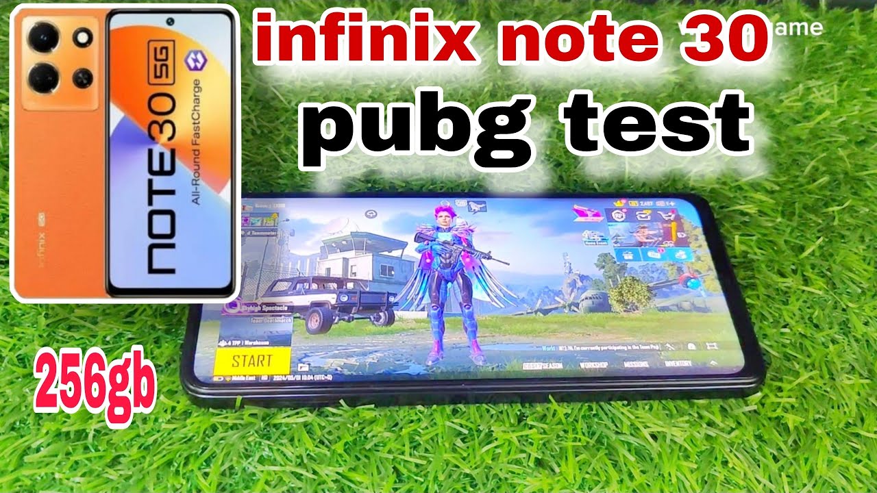 infinix note 30 (pubg test )🔥 90fps? way to game - YouTube