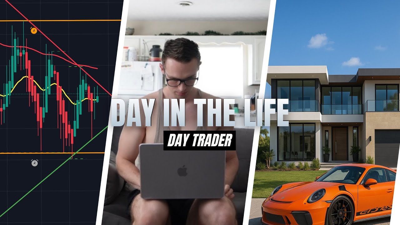 A Day In The Life Of A Day Trader | $10,000 Swing Trade - YouTube